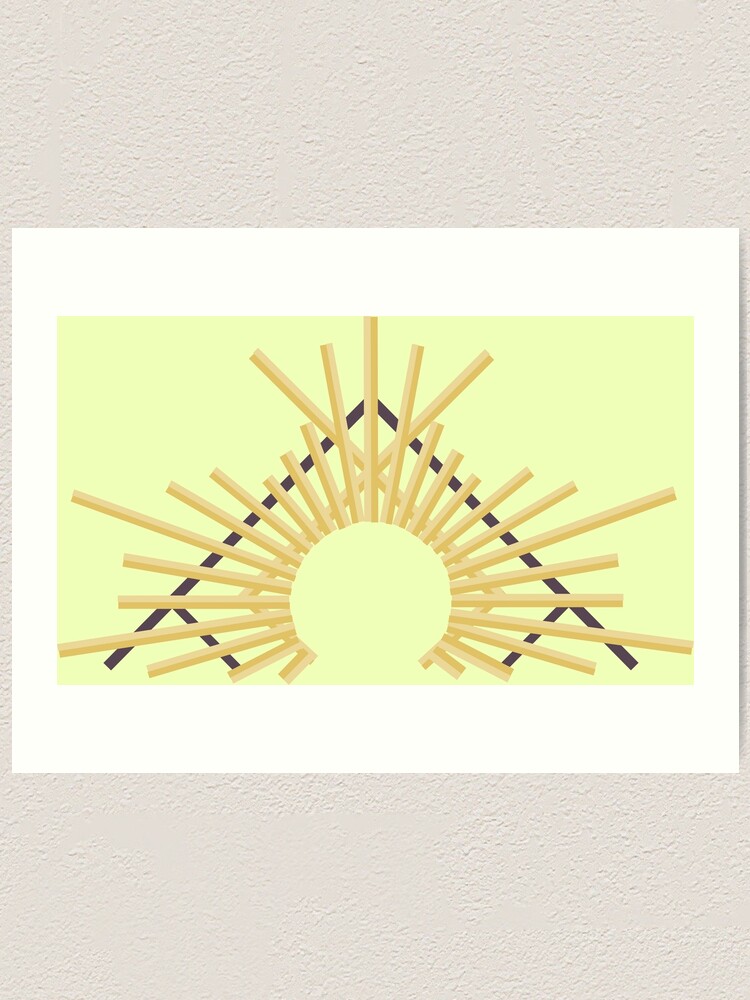 "Runic Arch - Midsommar" Art Print by shamsarp | Redbubble
