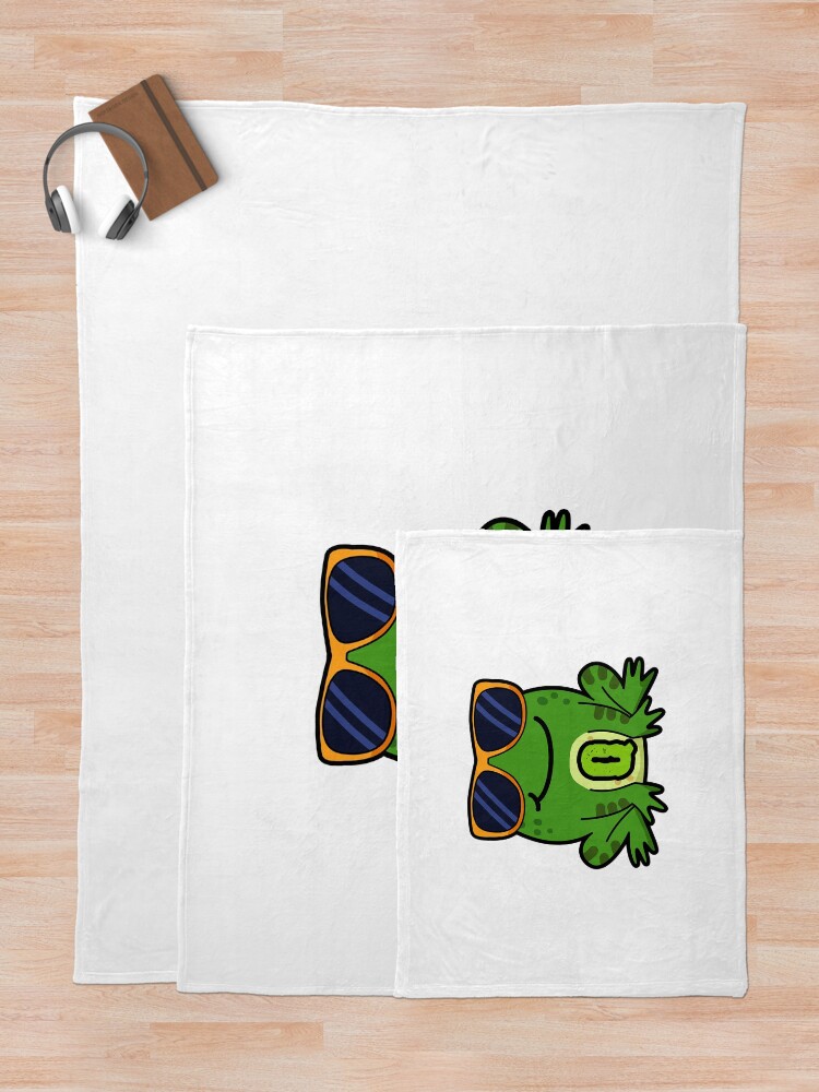 "Alphabet Letter Q Toadally Cool Toad " Throw Blanket for Sale by ...