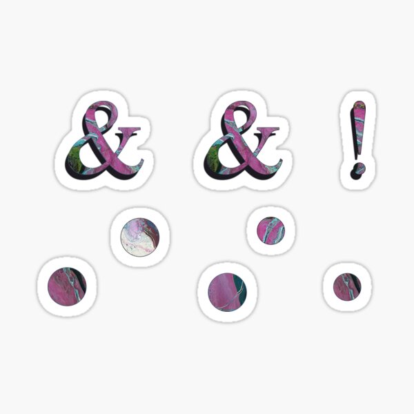 "Copy of Alphabet Stickers addition" Sticker for Sale by Stenzy | Redbubble