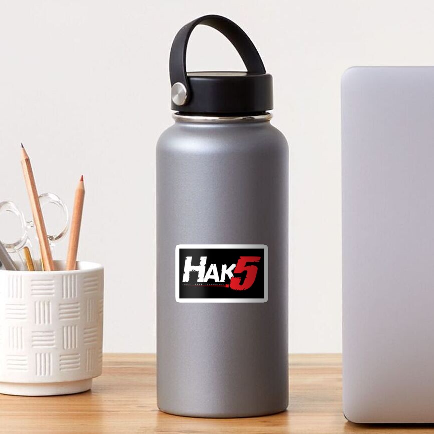 "hak5" Sticker for Sale by flexkid | Redbubble