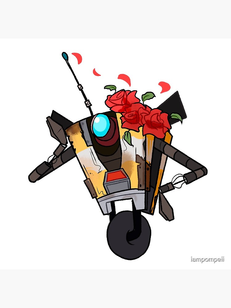 "Borderlands Claptrap" Poster by iampompeii | Redbubble