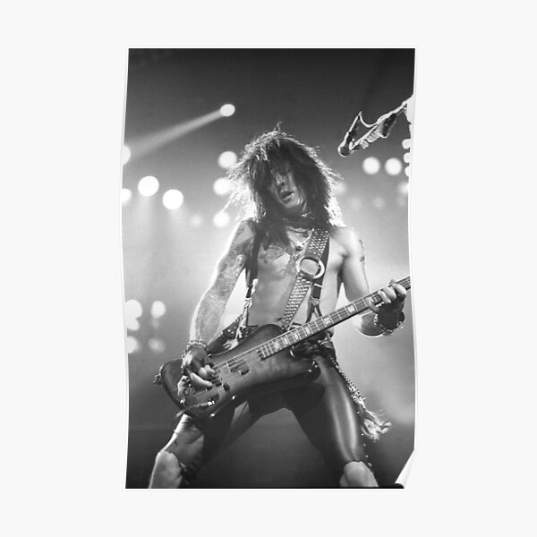 Nikki Sixx Posters | Redbubble
