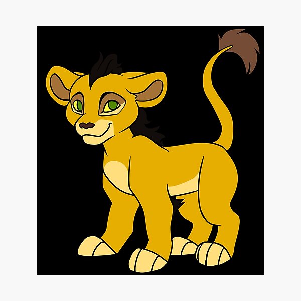 "TLK Cub - Ahadi" Photographic Print by Draikinator | Redbubble