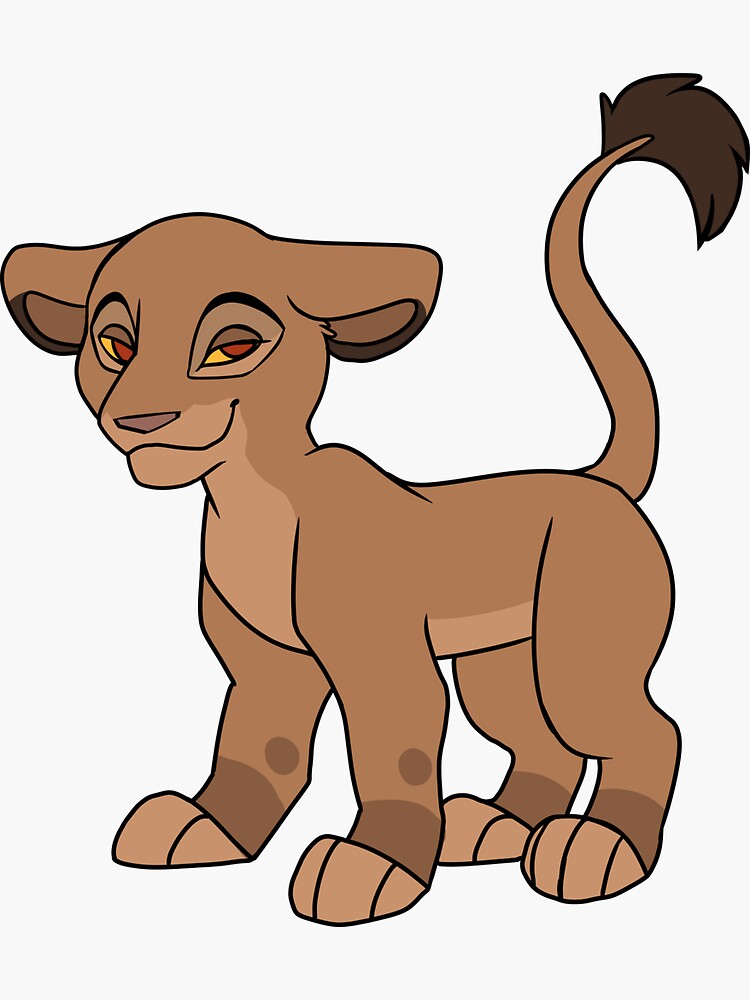"TLK Cub - Sarabi" Sticker by Draikinator | Redbubble