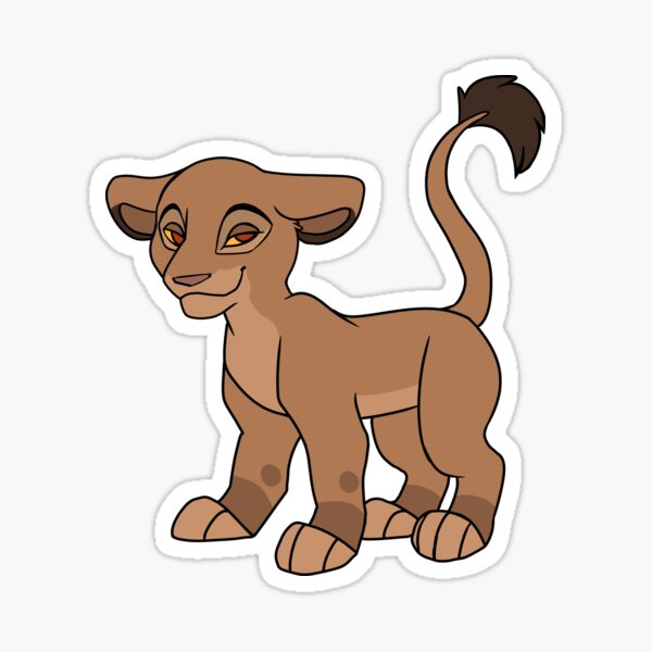 "TLK Cub - Sarabi" Sticker by Draikinator | Redbubble