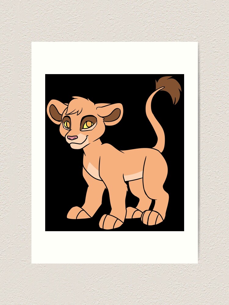 "TLK Cub - Tama" Art Print by Draikinator | Redbubble