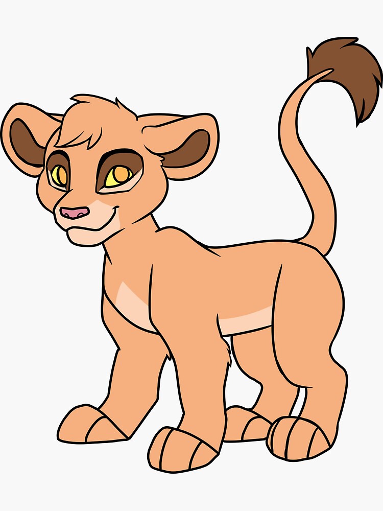 "TLK Cub - Tama" Sticker by Draikinator | Redbubble
