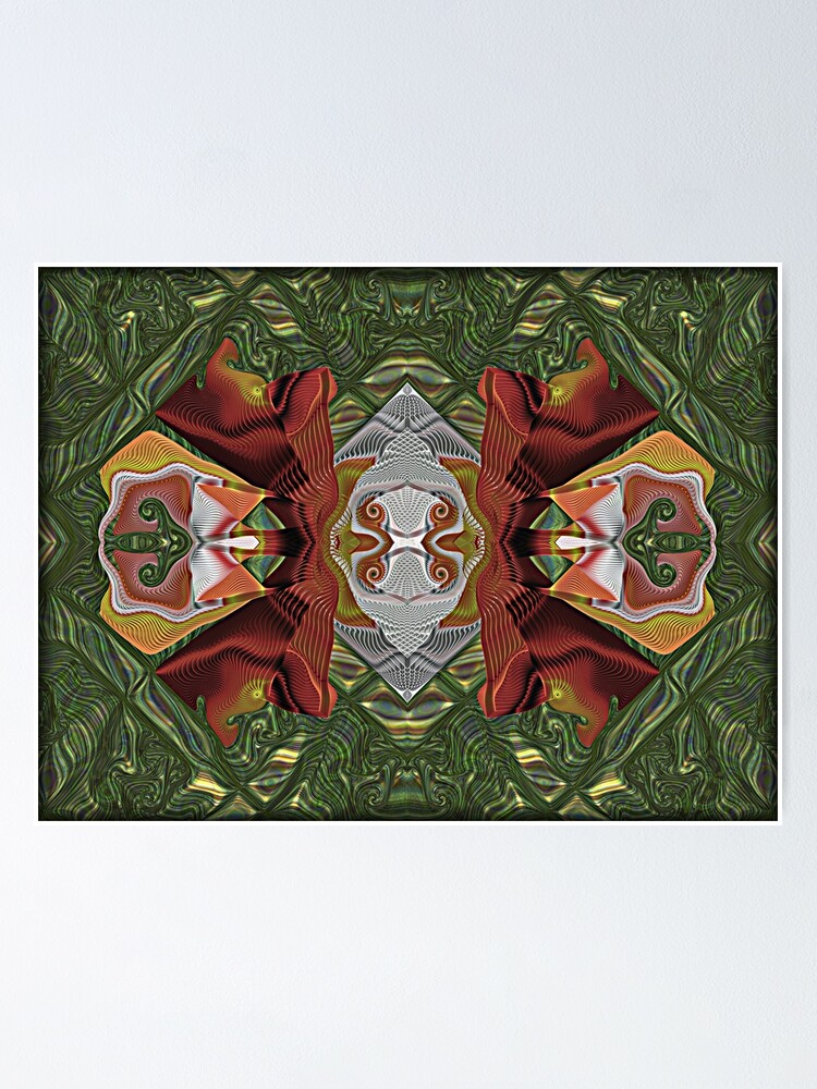 "Snarl..." Poster by Magifractals | Redbubble