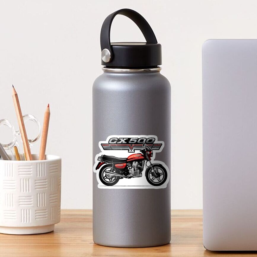 "Honda CX500 - the great classic" Sticker for Sale by Cimbart | Redbubble