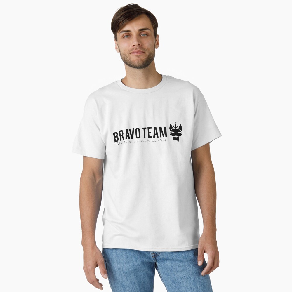"Bravo Team - Black logo" Sticker by HitTheRoadJus | Redbubble