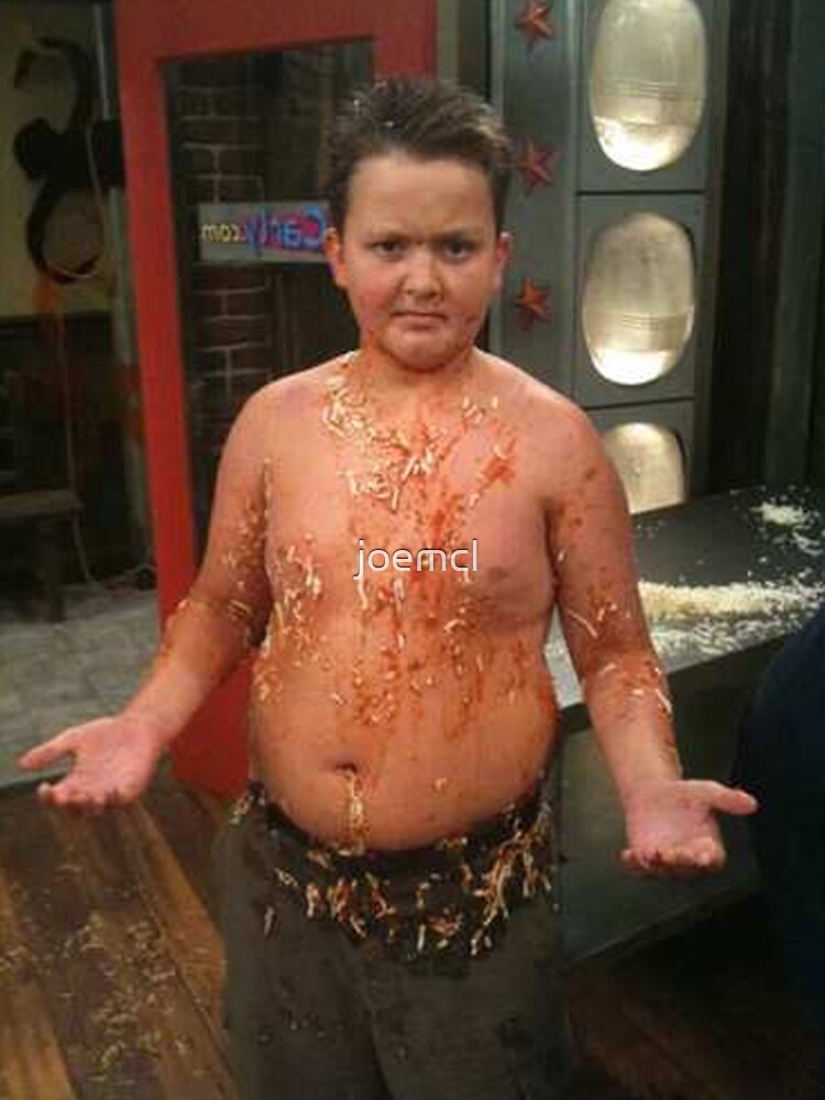 "Gibby From iCarly covered in Spaghetti" T-shirt for Sale by joemcl ...