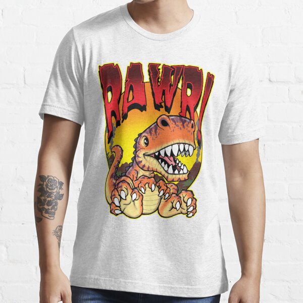 "RAWR!" T-shirt for Sale by CrimsonOwl | Redbubble | cool t-shirts ...