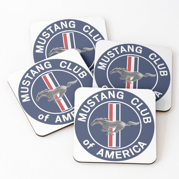 Ford Mustang Shelby Mustang Car United States Coasters | Redbubble