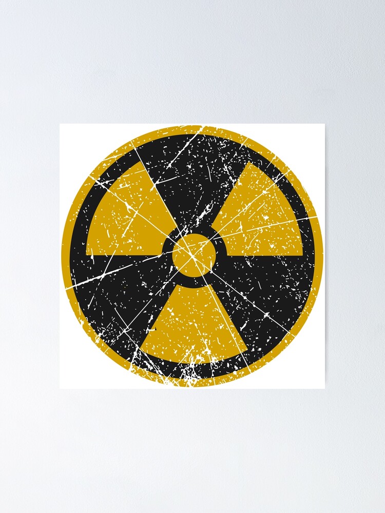 "Radiation Logo Vintage Style" Poster for Sale by ruiazevedo | Redbubble