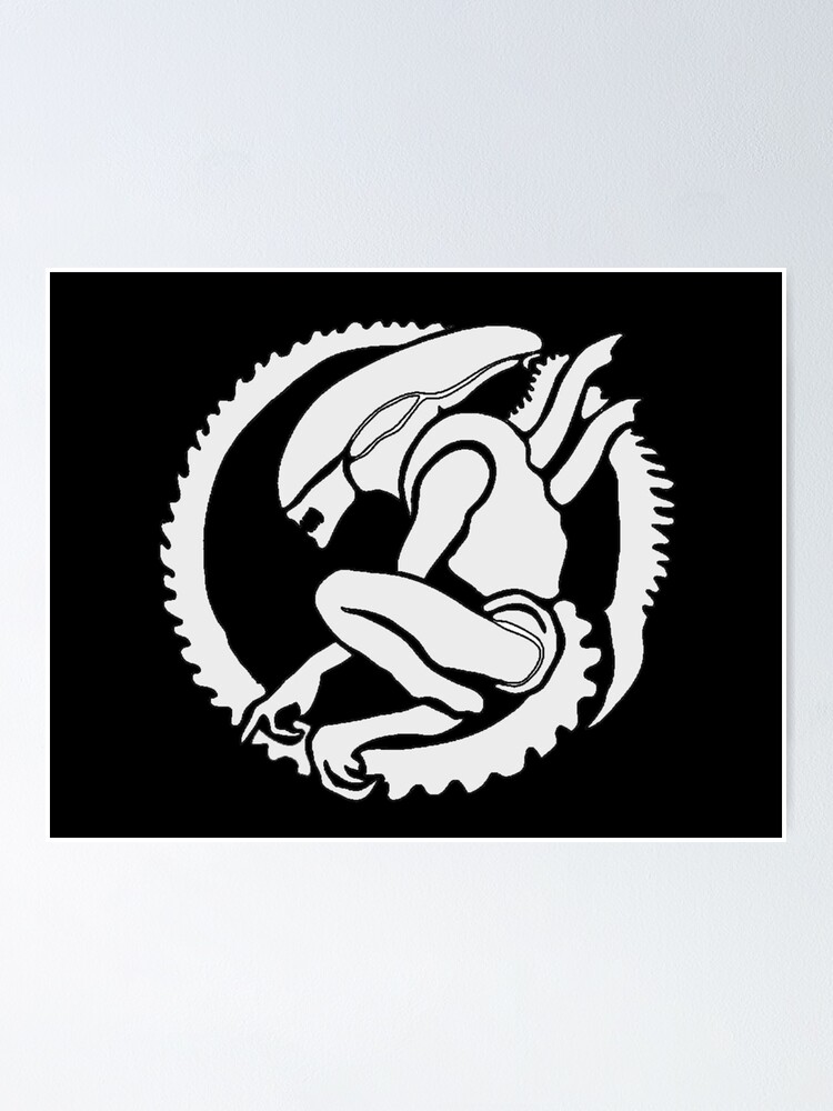 "Alien Xenomorph" Poster by Grossberger | Redbubble