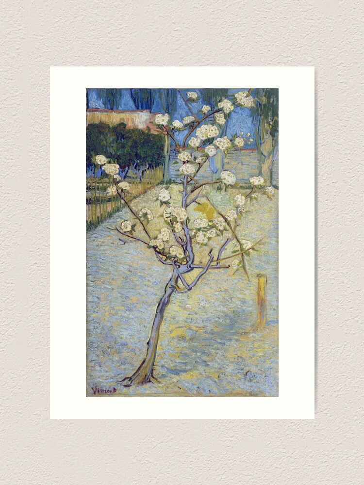 "Vincent Van Gogh - Small pear tree in blossom" Art Print by vakashop ...