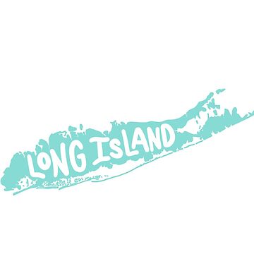 "Long Island" Sticker for Sale by Stickers-By-Sam | Redbubble