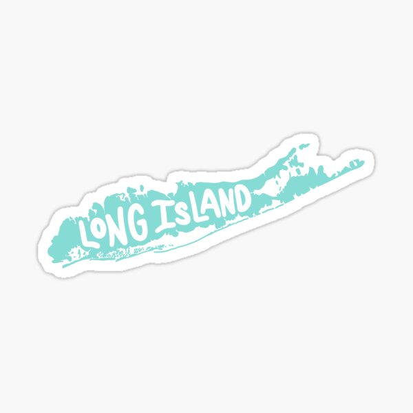 "Long Island" Sticker for Sale by Stickers-By-Sam | Redbubble