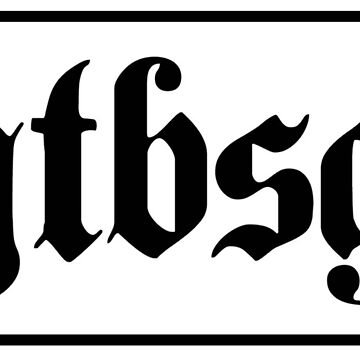 "GTBSG Logo" Sticker for Sale by BogTron | Redbubble