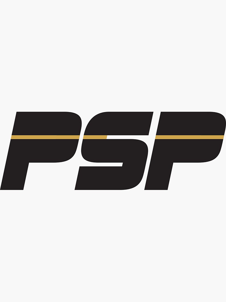 "PSP LOGO" Sticker by joshfeinpsp | Redbubble