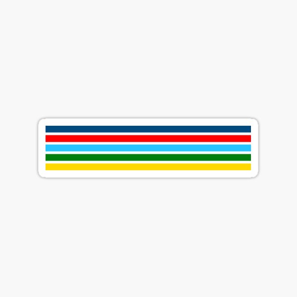 "Strip horizontally" Sticker for Sale by KlickKlickFoto | Redbubble