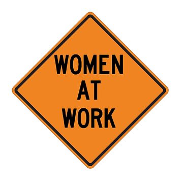 "Women at Work" Sticker for Sale by Wurmbone | Redbubble