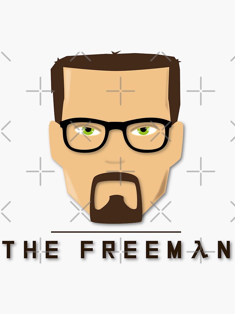 "Gordon Freeman" Sticker for Sale by MaximeLancelot | Redbubble