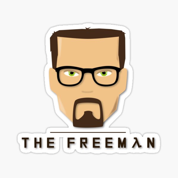 "Gordon Freeman" Sticker for Sale by MaximeLancelot | Redbubble