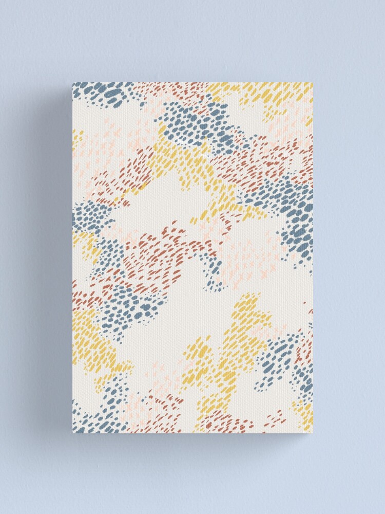 "Scratch Pattern" Canvas Print for Sale by thejoyofart | Redbubble