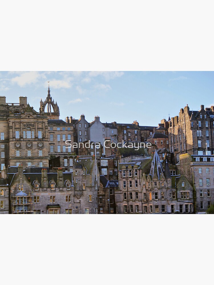 "Tenements (Apartments) Of Edinburgh City, Scotland, UK" Framed Art ...