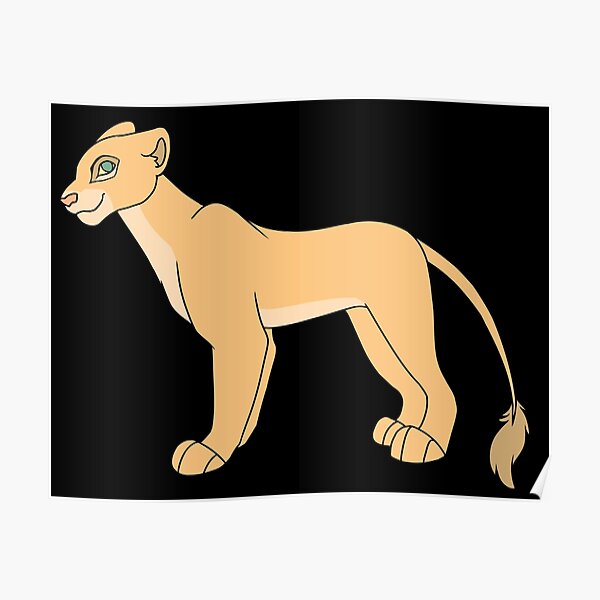 "TLK Lioness - Sarafina" Poster by Draikinator | Redbubble