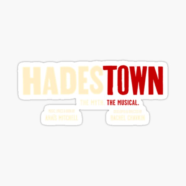"Hadestown" Sticker for Sale by K P | Redbubble