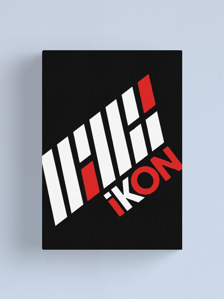 "IKON LOGO" Canvas Print for Sale by PepGuardi | Redbubble
