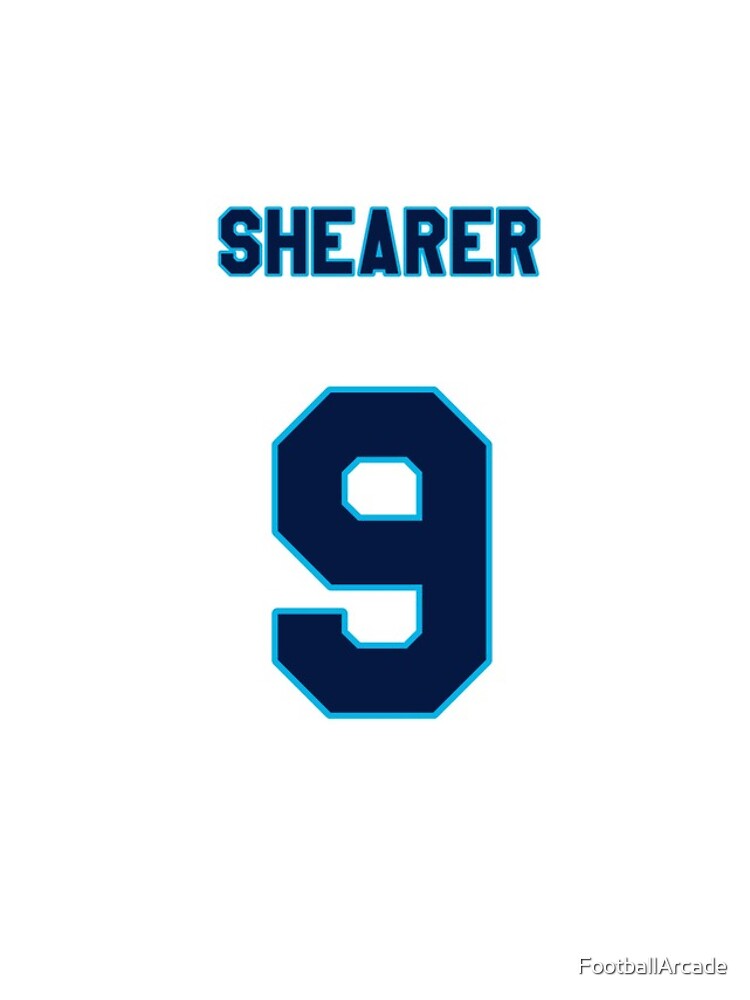 "Shearer Number 9 Shirt" iPhone Case for Sale by FootballArcade | Redbubble