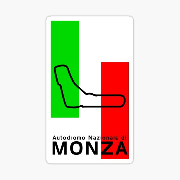 Monza Stickers | Redbubble