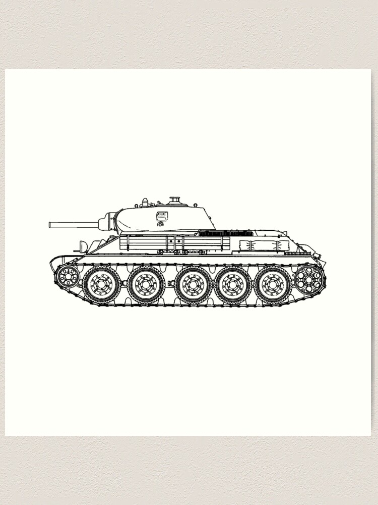 Ww2 Tank Drawings