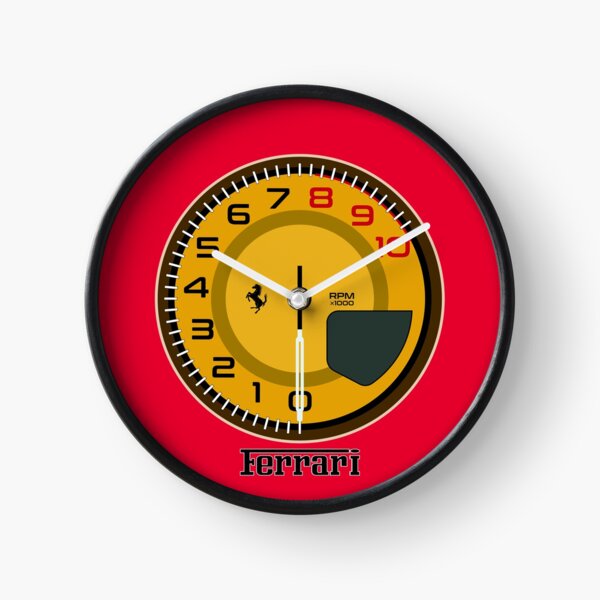 Ferrari Clocks | Redbubble