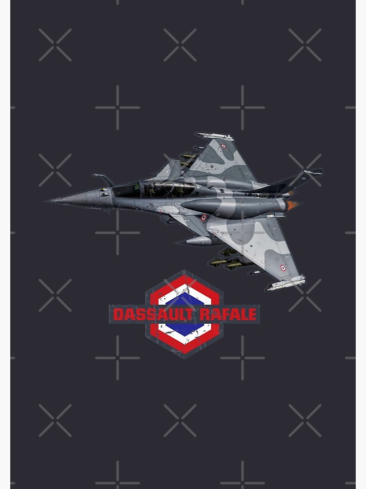 Cahier à spirale « Avion de chasse français Dassault Rafale », par ...