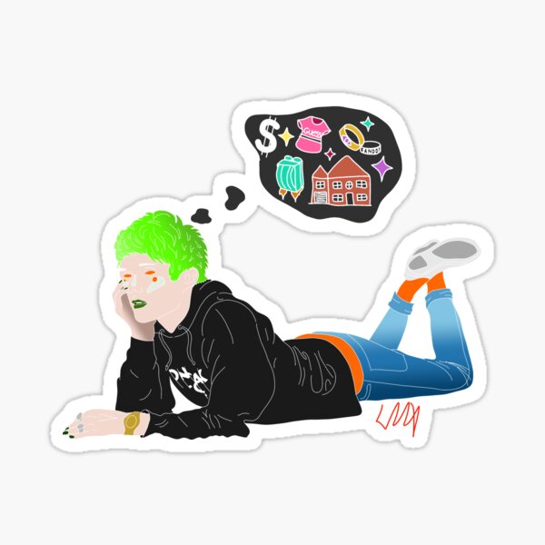 "Awsten Knight - WWHN" Sticker by Louisemelissa22 | Redbubble