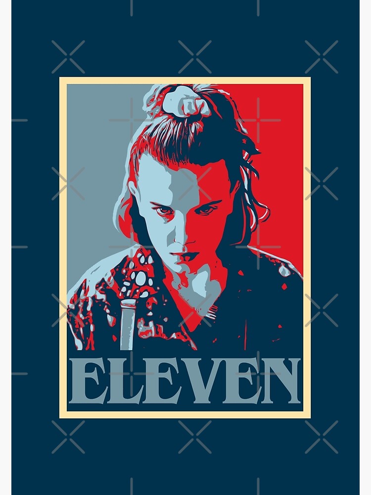 "Eleven - Stranger Things" Poster for Sale by ActiveNerd | Redbubble
