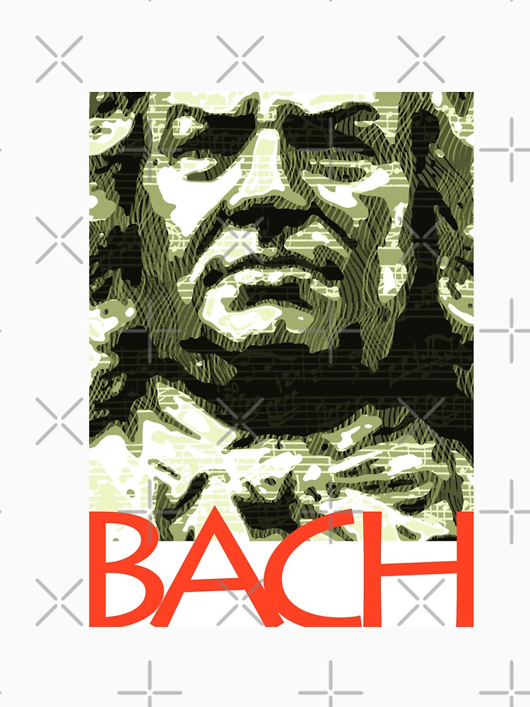 "Johann Sebastian Bach" T-shirt for Sale by SUCHDESIGN | Redbubble ...