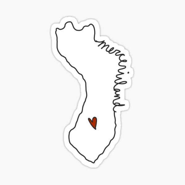 "Mercer Island Drawing" Sticker for Sale by kelseyyin | Redbubble