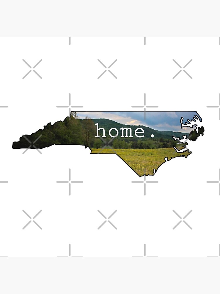 "NC mountains, carolina mountains, nc home, home nc, home sticker, nc ...