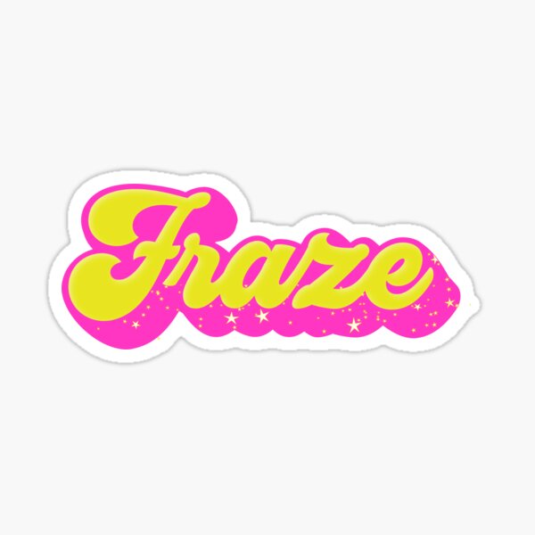 "Fraze Shades logo" Sticker for Sale by lizlanford | Redbubble