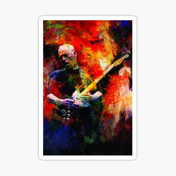 "full gilmour design david 2019 tour 2020 ndasmumet" Sticker for Sale ...