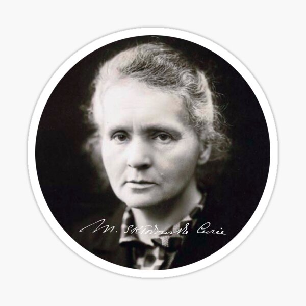 Pegatinas: Marie Curie | Redbubble
