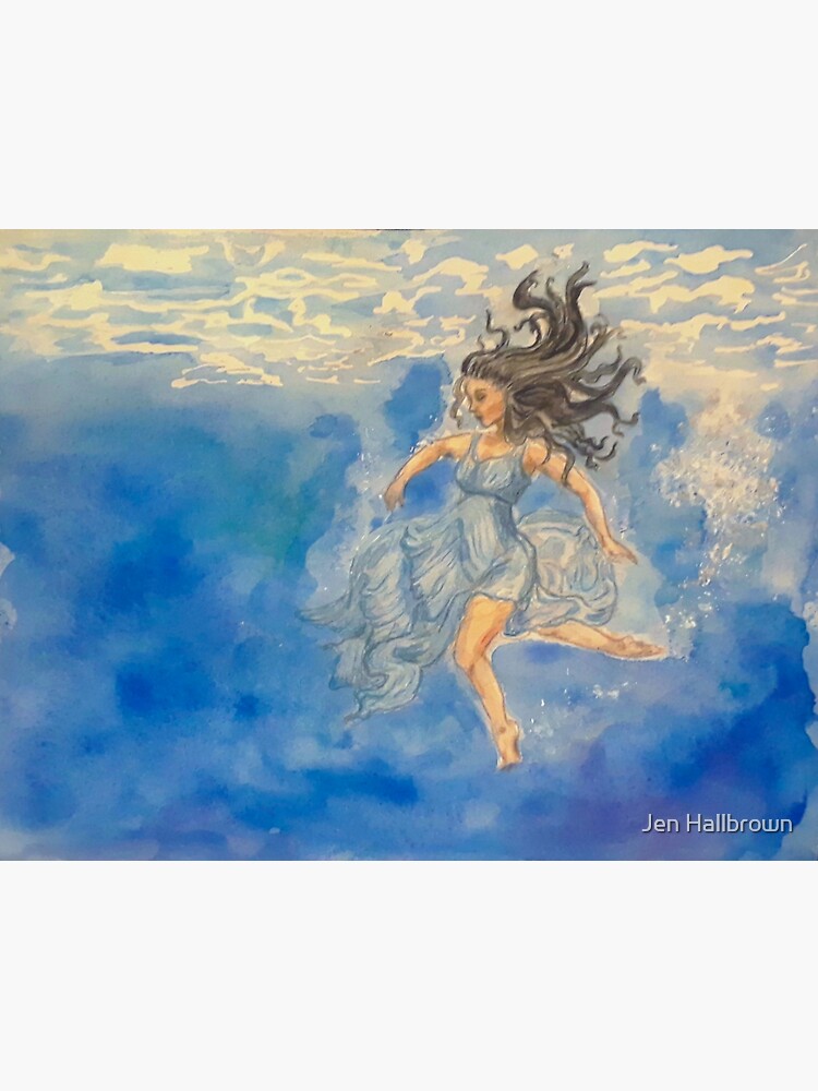 "Elemental Water" Sticker for Sale by jenhallbrown | Redbubble