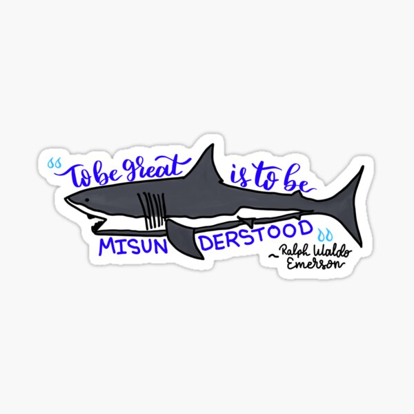 "Save the Sharks" Sticker by HooplaAM | Redbubble