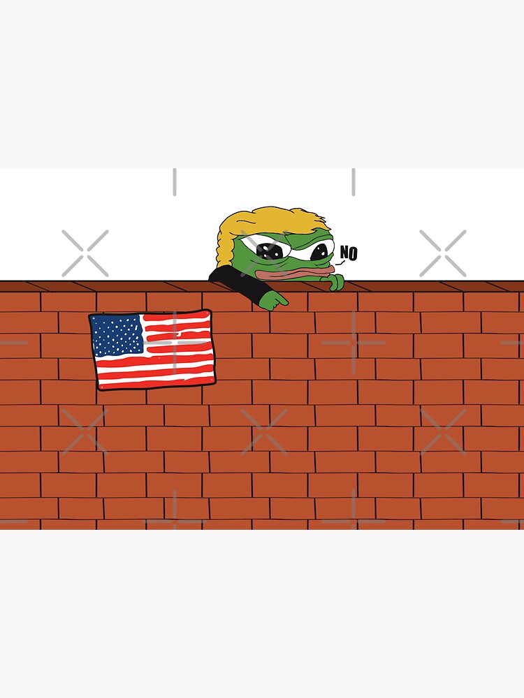 "Apu Apustaja Trump Build the Wall The Helper (wall eyed Pepe) HD HIGH ...