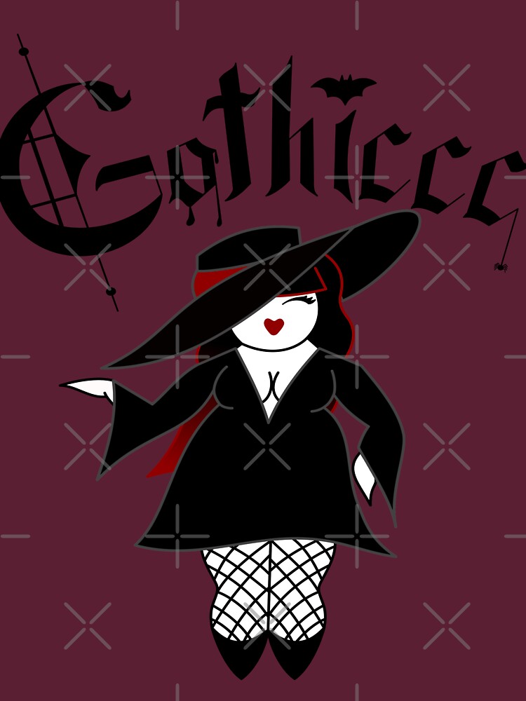 "Gothiccc" T-shirt for Sale by LunaHarker | Redbubble | thiccc t-shirts ...